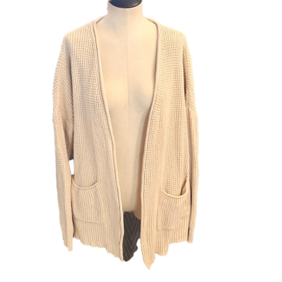 Universal Thread | Sweaters | Womens Universal Thread Cream Waffle Knit ...